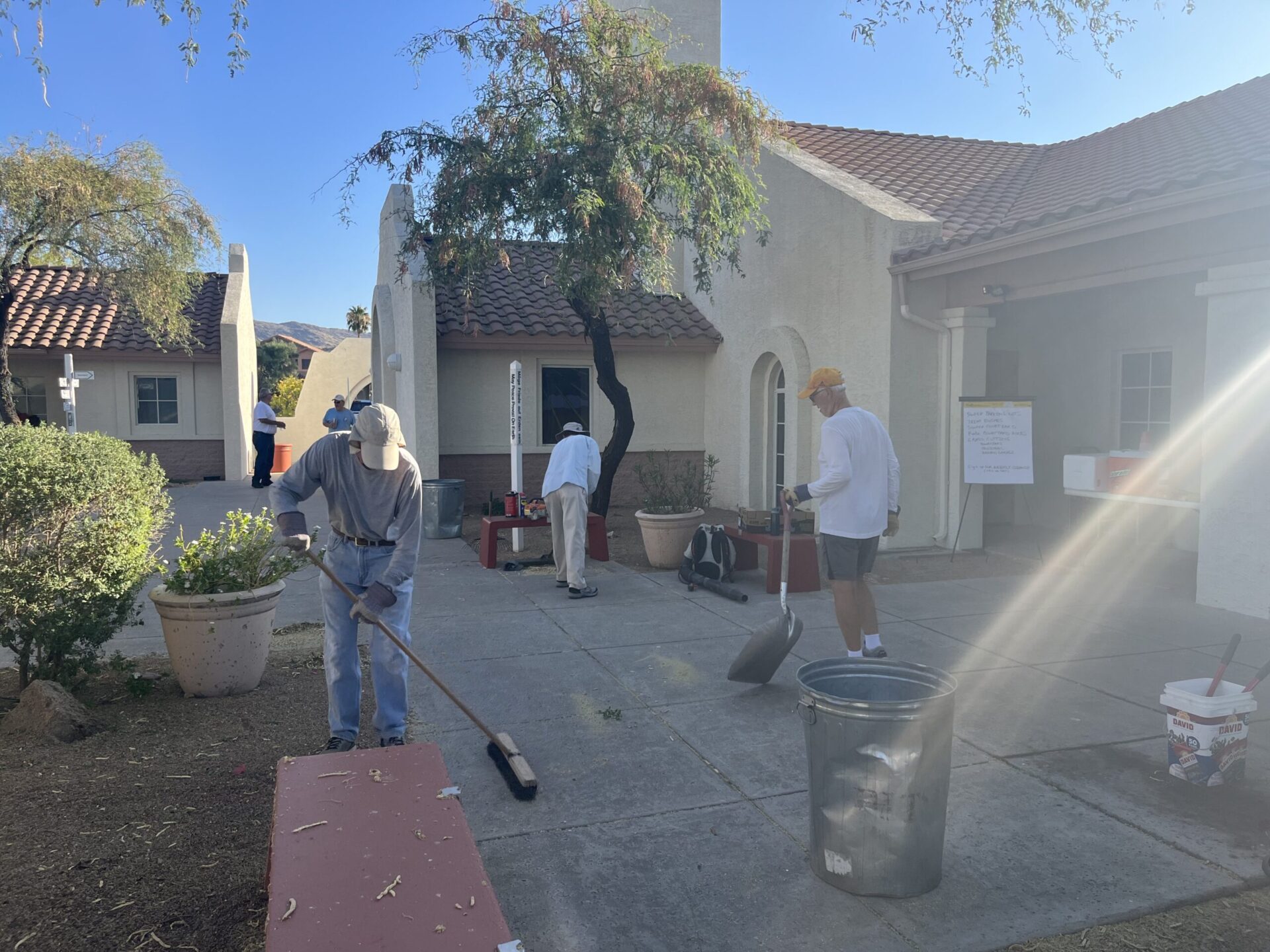 Church clean-up: We arrived, we cleaned, we conquered – ESPERANZA ...